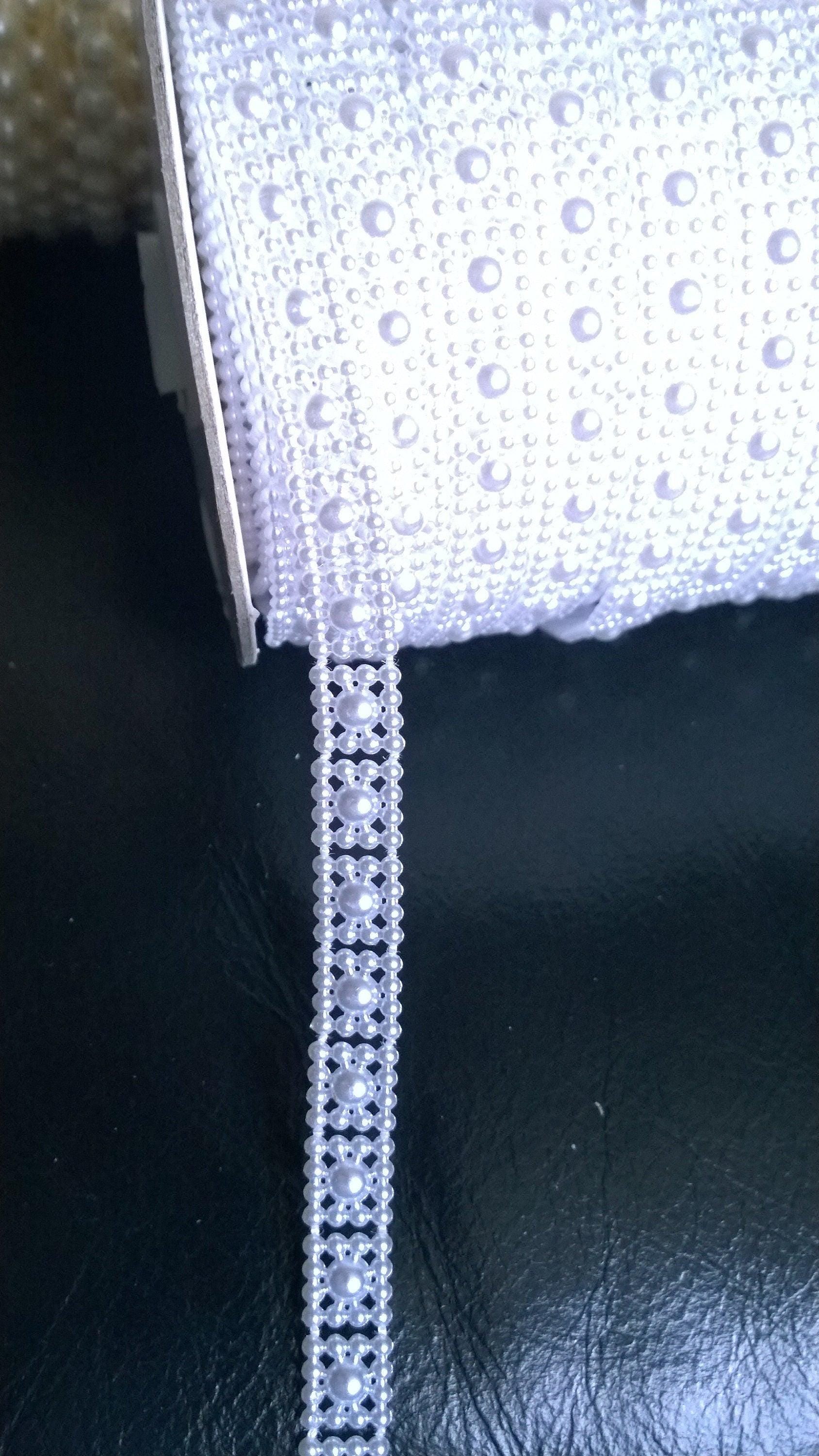 Pearl square ribbon banding BUY 1 GET 1 FREE - 1 metre cake ribbon . i ...